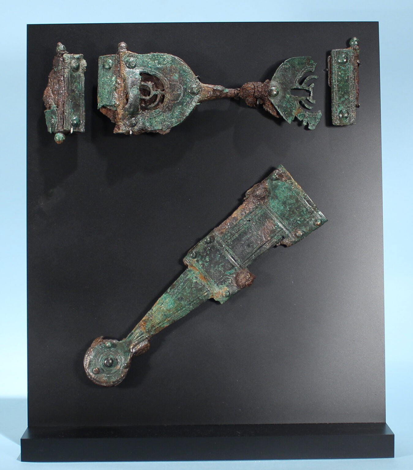 Iberian Bronze Dagger Sheath and Belt - Hixenbaugh Ancient Art