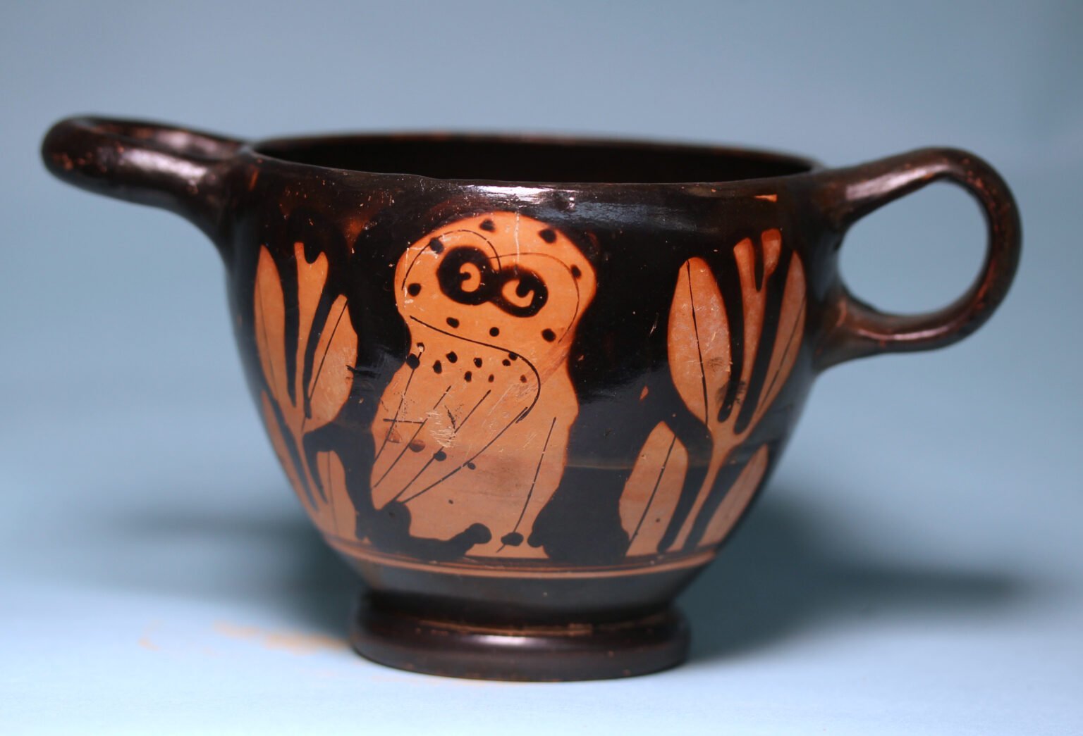 Apulian Red-Figure Owl Glaux - Hixenbaugh Ancient Art