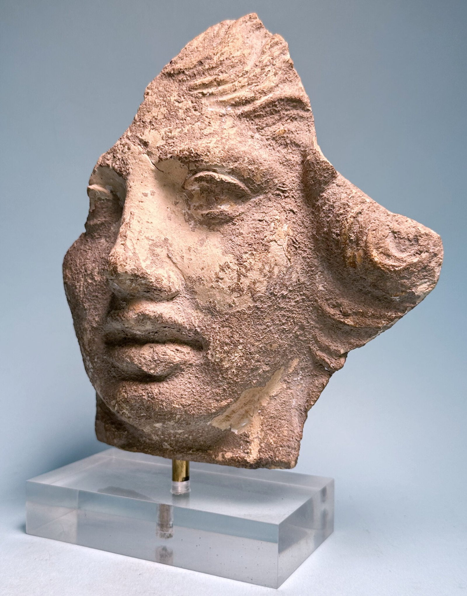 Greek Terracotta Antefix: Maenad - Hixenbaugh Ancient Art