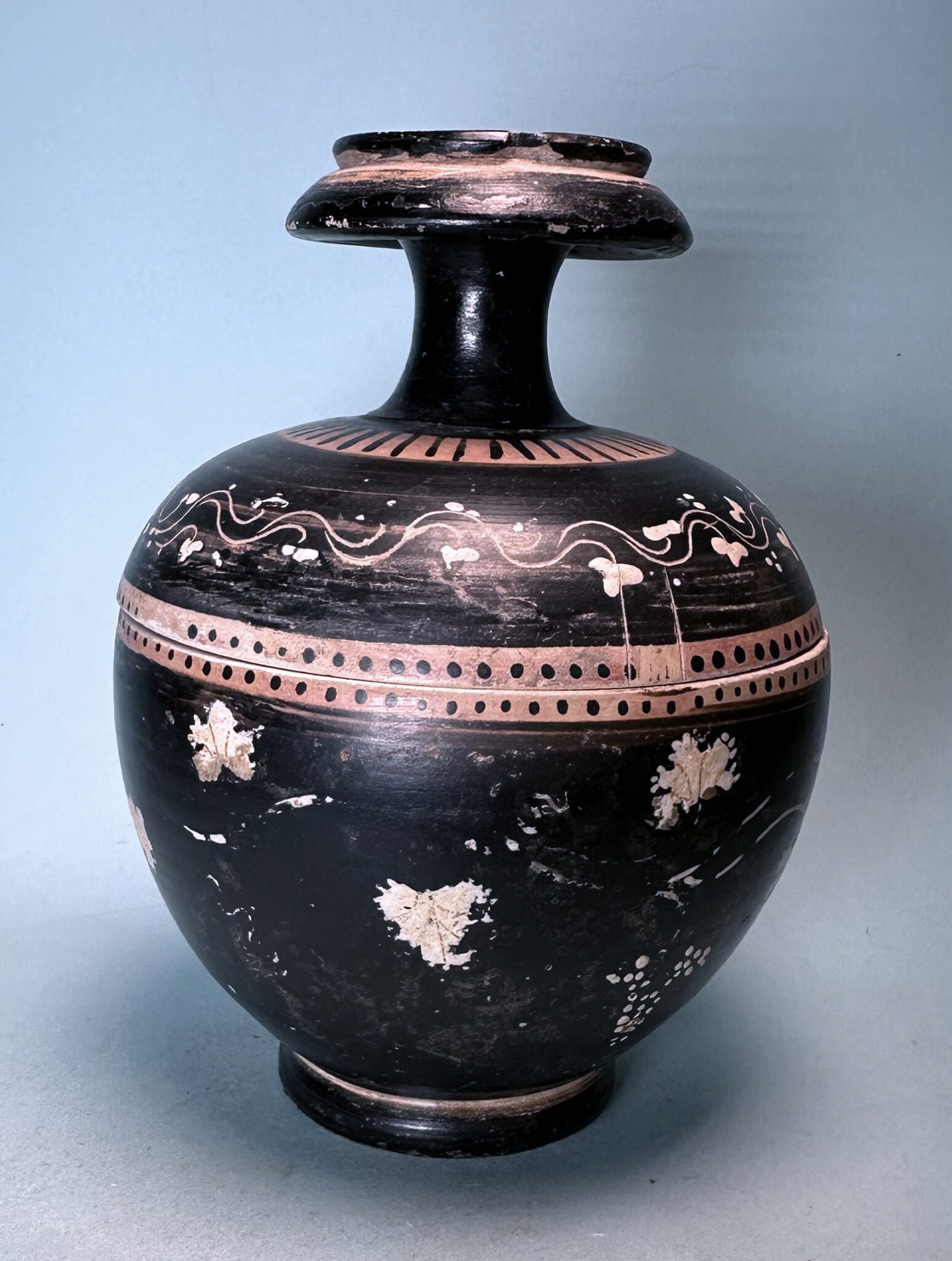 Sicilian Gnathia Lidded Pyxis - Hixenbaugh Ancient Art
